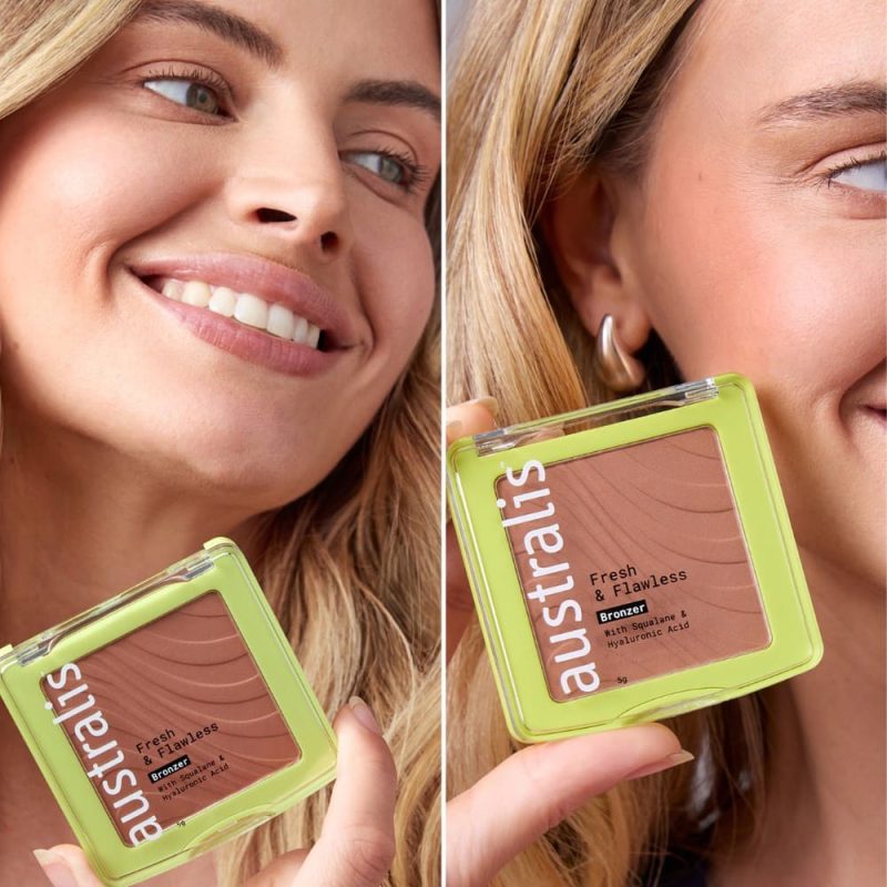 Phấn tạo khối dành cho mọi loại da Australis Fresh & Flawless Bronzer 5 ...